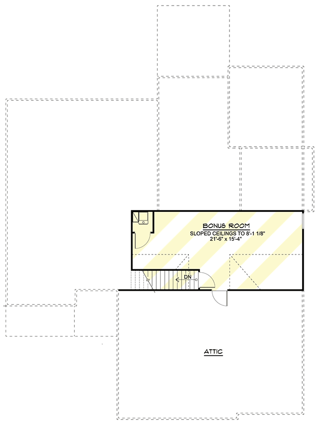 Plan 135065GRA: Timeless Craftsman Plan with Bonus Level