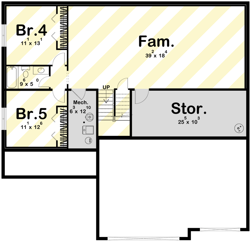 Plan 623466DJ: 3-Bed Country Ranch House Plan with Breakfast Nook ...
