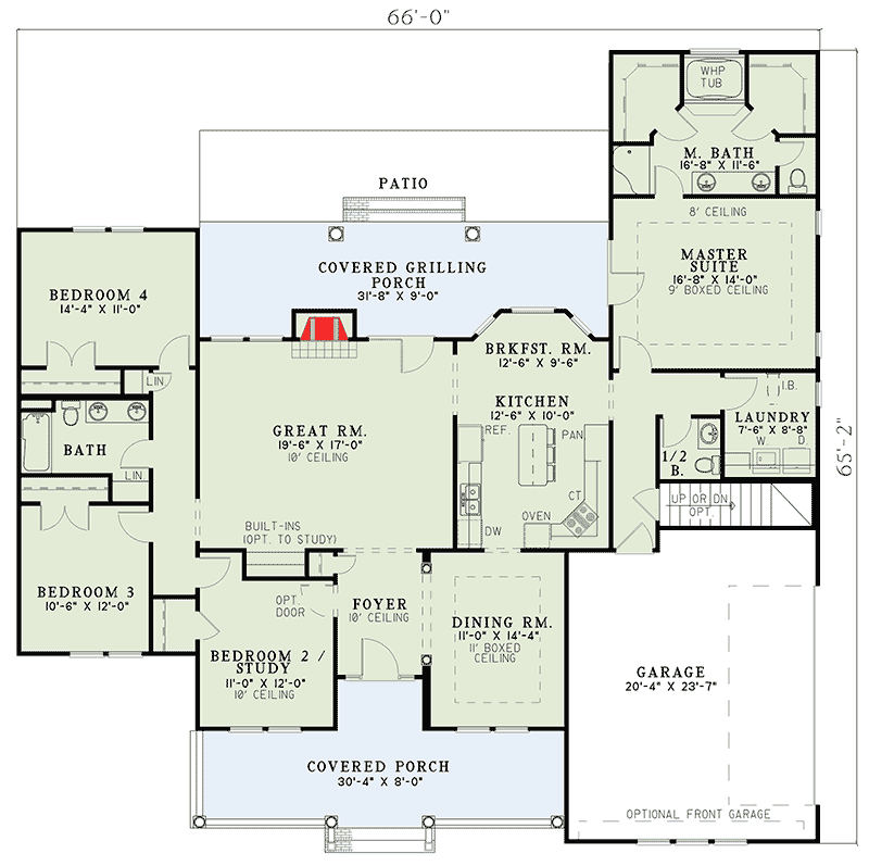 Elegant Master Suite - 59538ND | Architectural Designs - House Plans