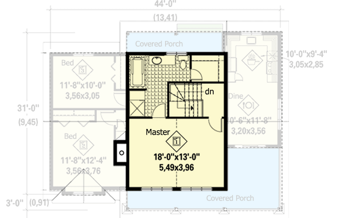 Bright and Airy Living Spaces - 80747PM | Architectural Designs - House ...