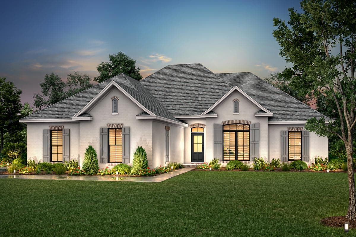 Plan 11753HZ: 3 or 4 Bedroom With Split Layout