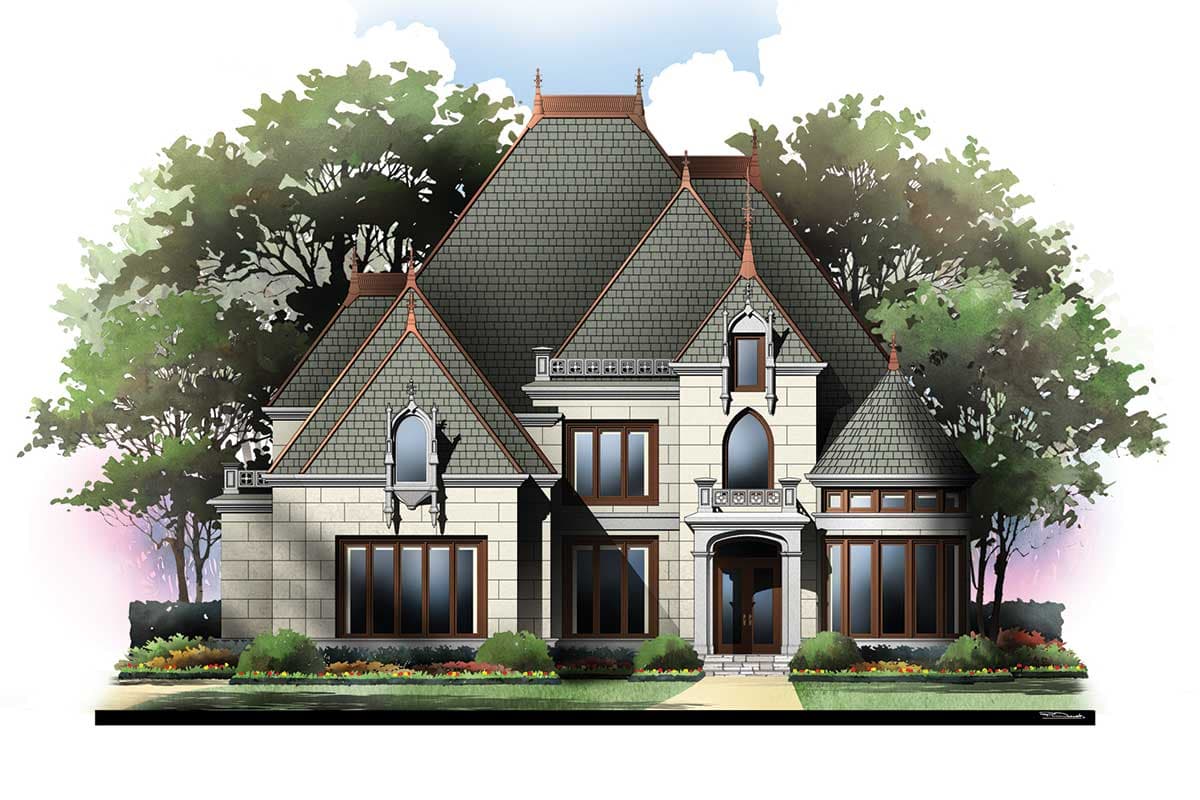 Modification Request for Plan 12217JL: Majestic Storybook Castle ...