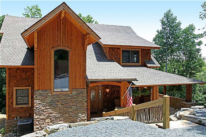 Plan 18700CK: Mountain Cottage