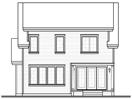 Plan 21734DR: Compact Traditional House Plan