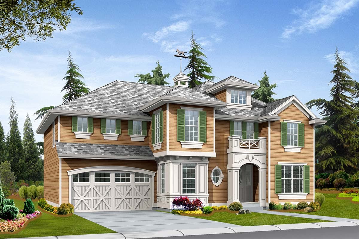 Plan 2367JD: Unique Design