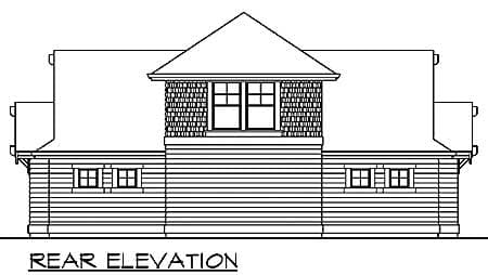 Plan 2393JD: 1232 Square Foot 3-Bay Detached Garage with 760 Square ...
