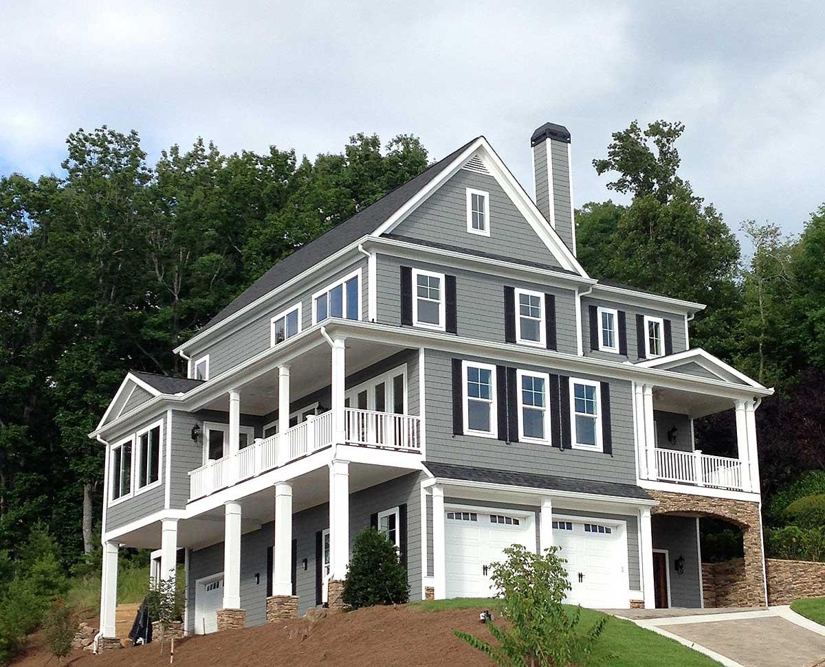 Plan 24358TW: 3-Story House Plan for a View Lot