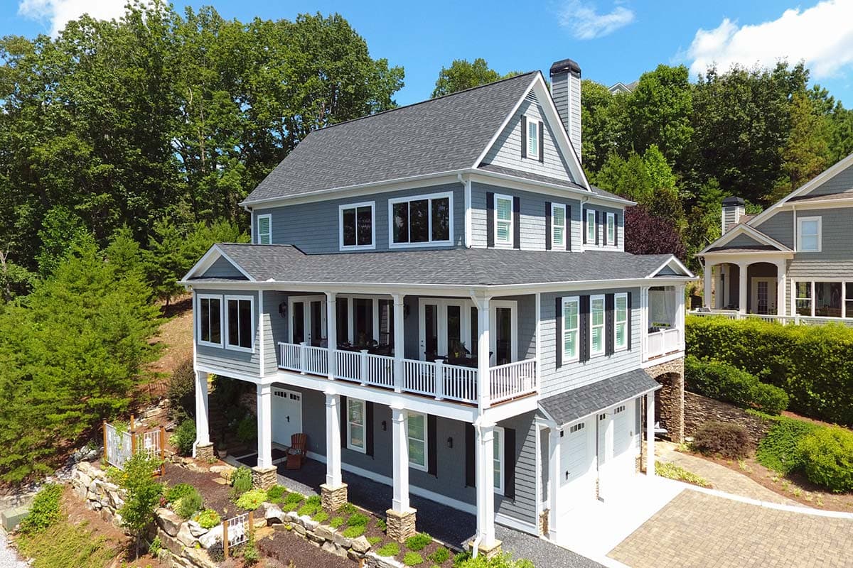 Plan 24358TW: 3-Story House Plan for a View Lot