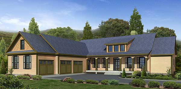 Plan 29812RL: Country Craftsman House Plan with a Wealth of Windows ...