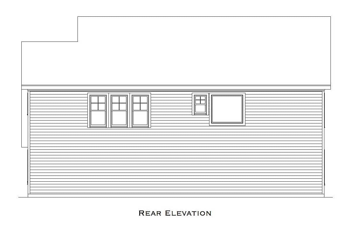 Plan 29850RL: 3 Bay Carriage House Plan