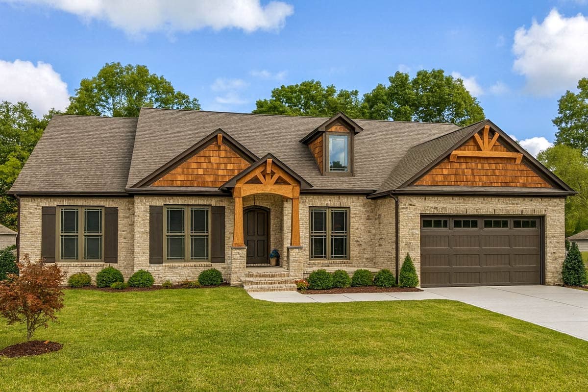 Plan 70523MK: Craftsman Ranch House Plan with Flex Room - 2119 Sq Ft