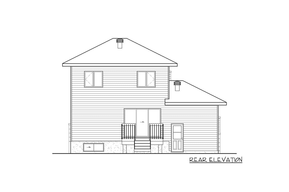 Plan 80883PM: Compact Modernistic House Plan