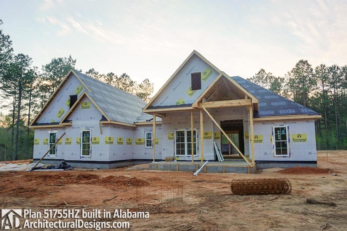 House Plan 51755HZ Comes to Life in Alabama