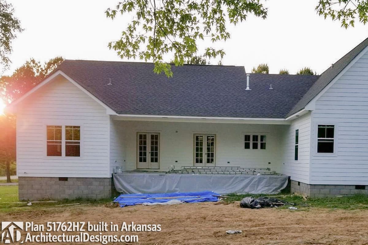 Modern Farmhouse Plan 51762HZ comes to life in Arkansas