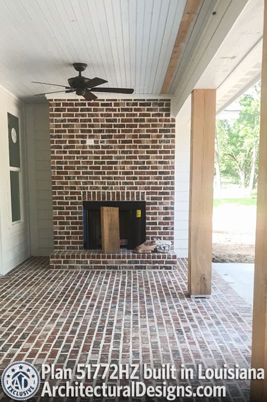 Exclusive House Plan 51772HZ comes to life in Louisiana