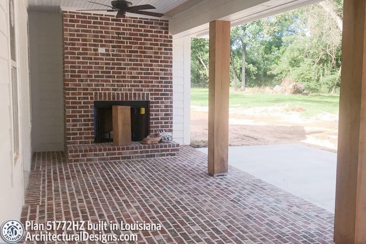 Exclusive House Plan 51772HZ comes to life in Louisiana
