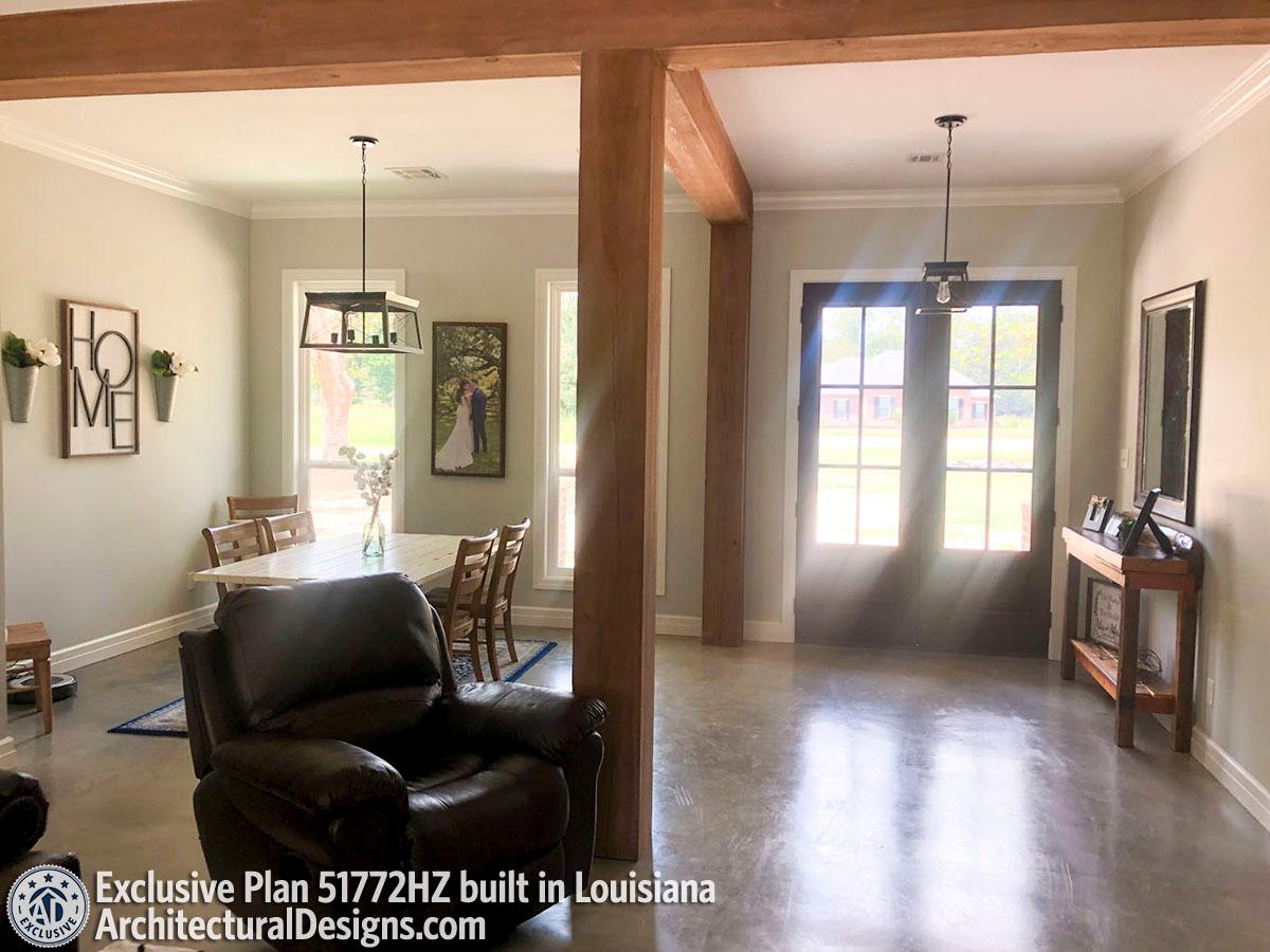 Exclusive House Plan 51772HZ comes to life in Louisiana