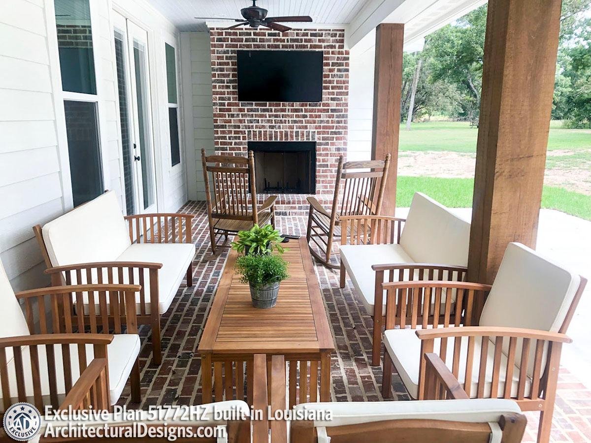 Exclusive House Plan 51772HZ comes to life in Louisiana