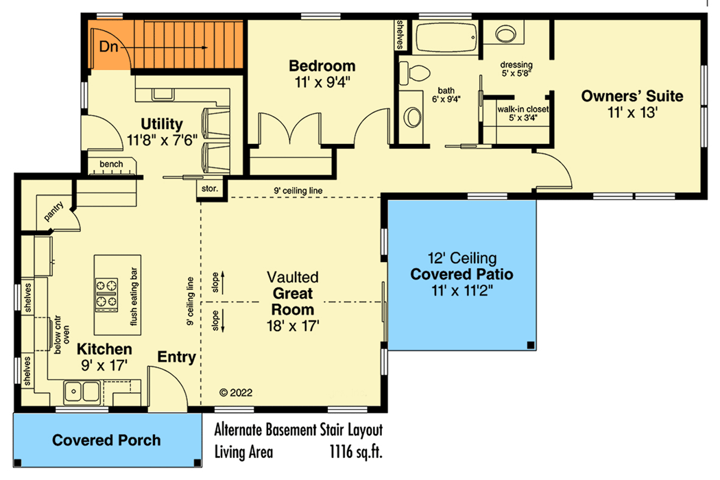 Plan 72938DA: Small On The Outside, Roomy On The Inside