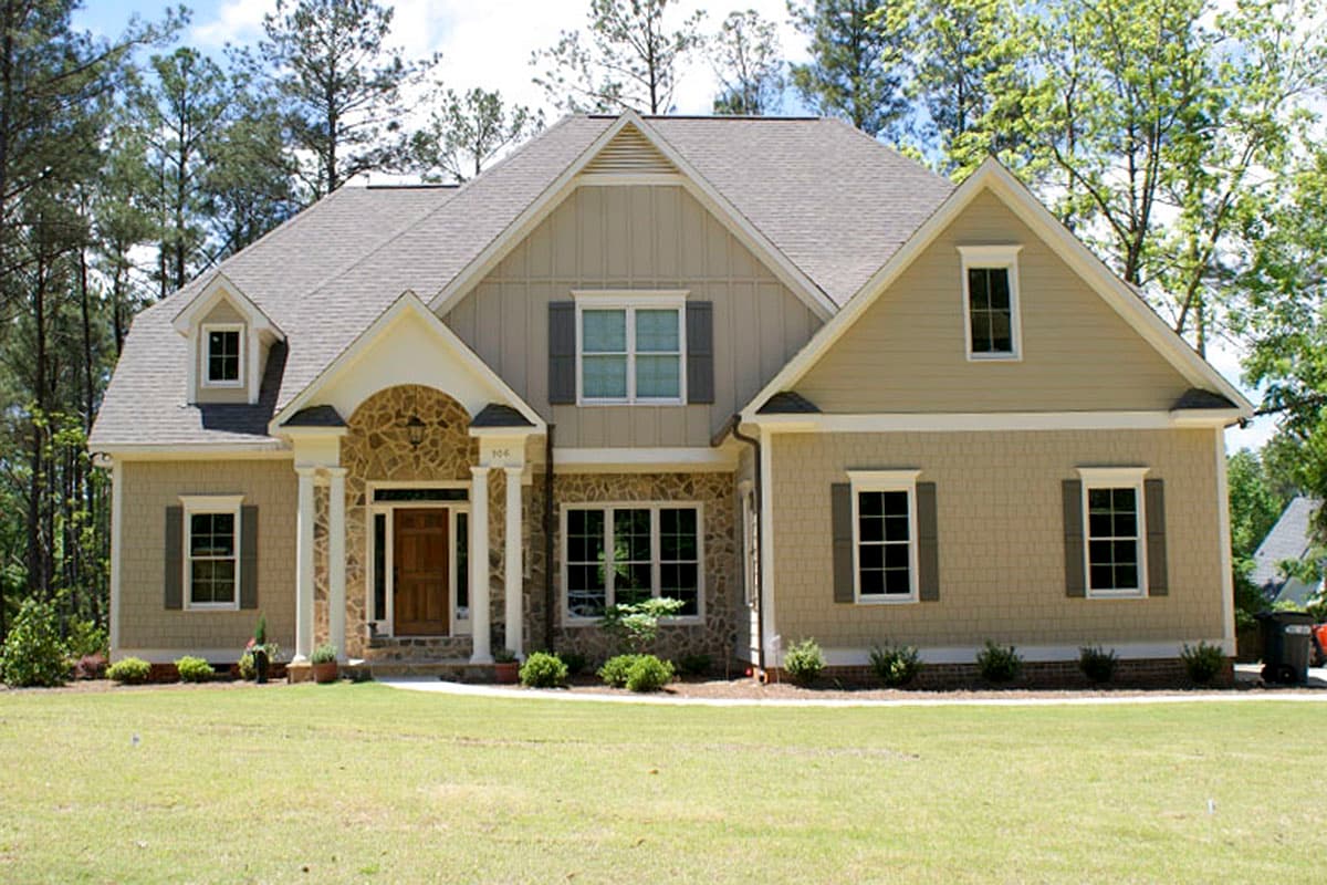Plan 710283BTZ: 4-Bed House Plan Perfectly Suited for a Corner Lot