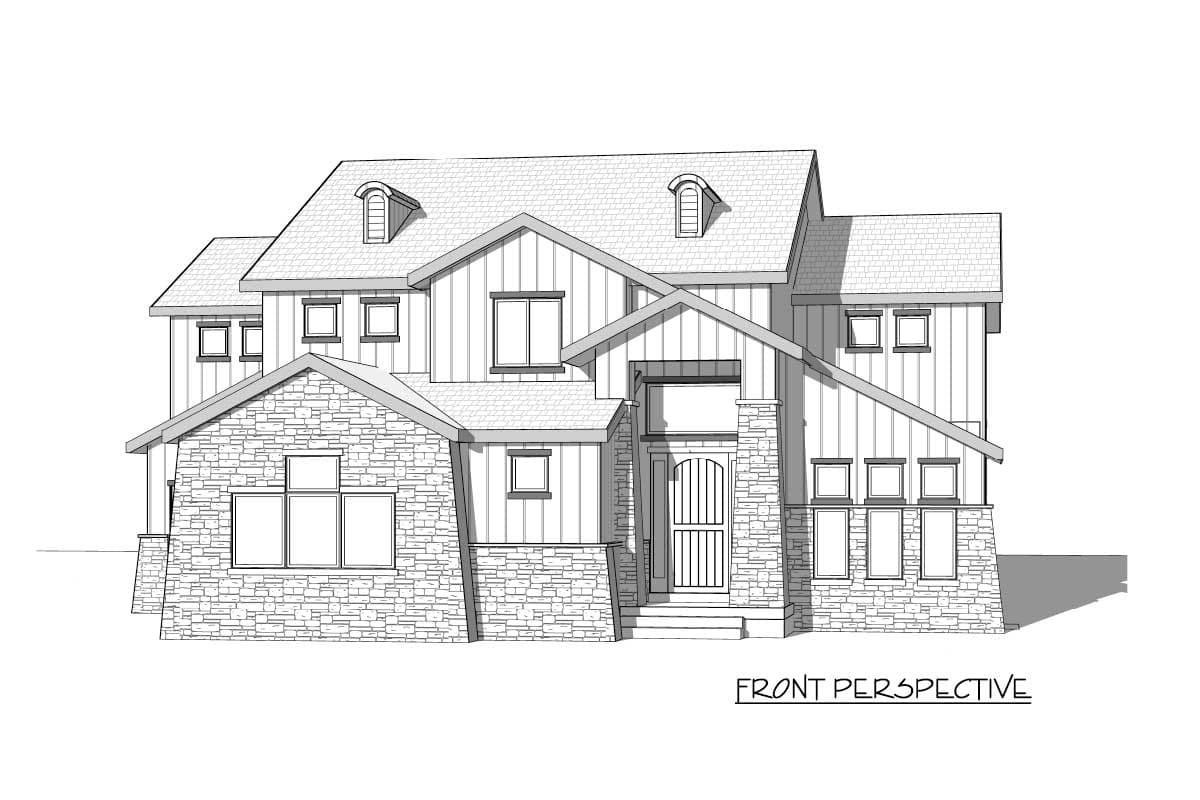 Plan 910048WHD: Exclusive New American House Plan with Main-Level Study