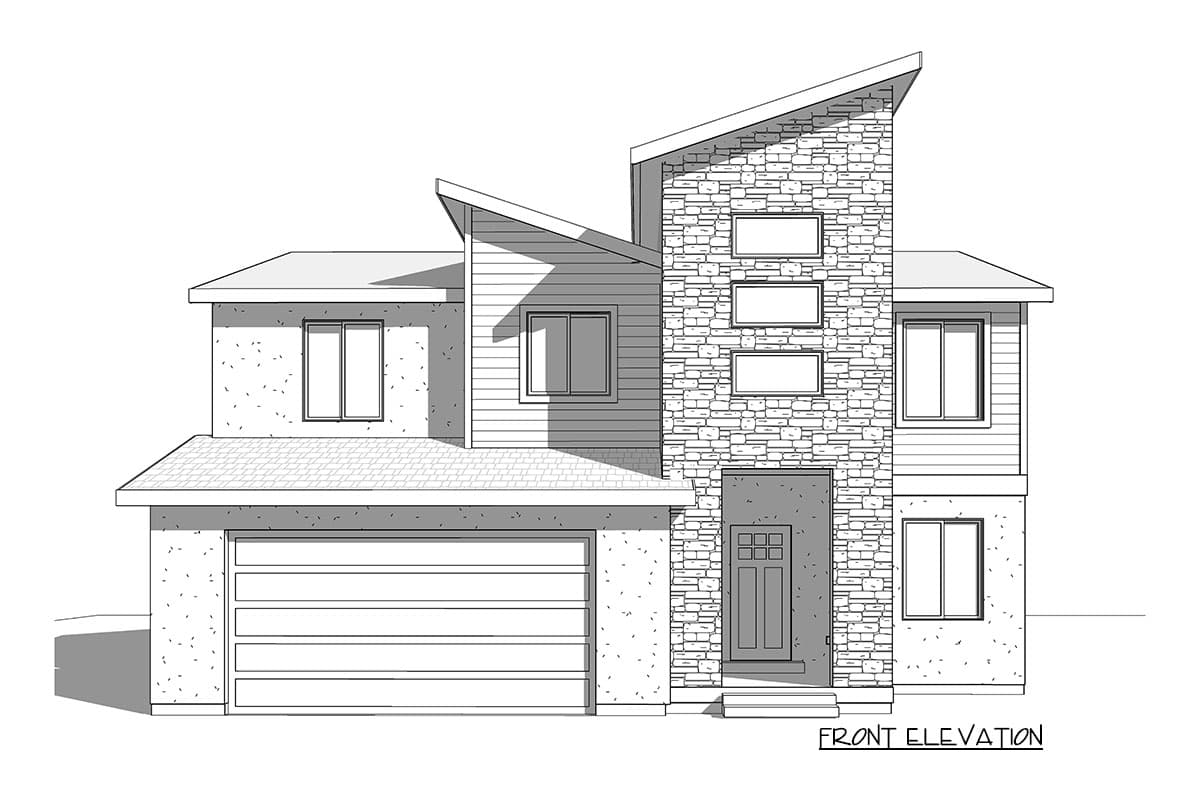 Plan 910076WHD: Exclusive Two-Story House Plan with Optional Lower Level