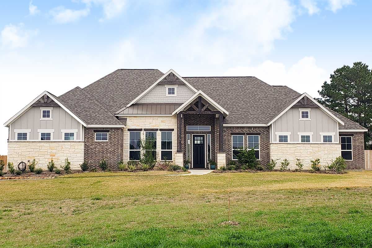 Plan 440005PWL: Exclusive New American Home Plan with Game Room