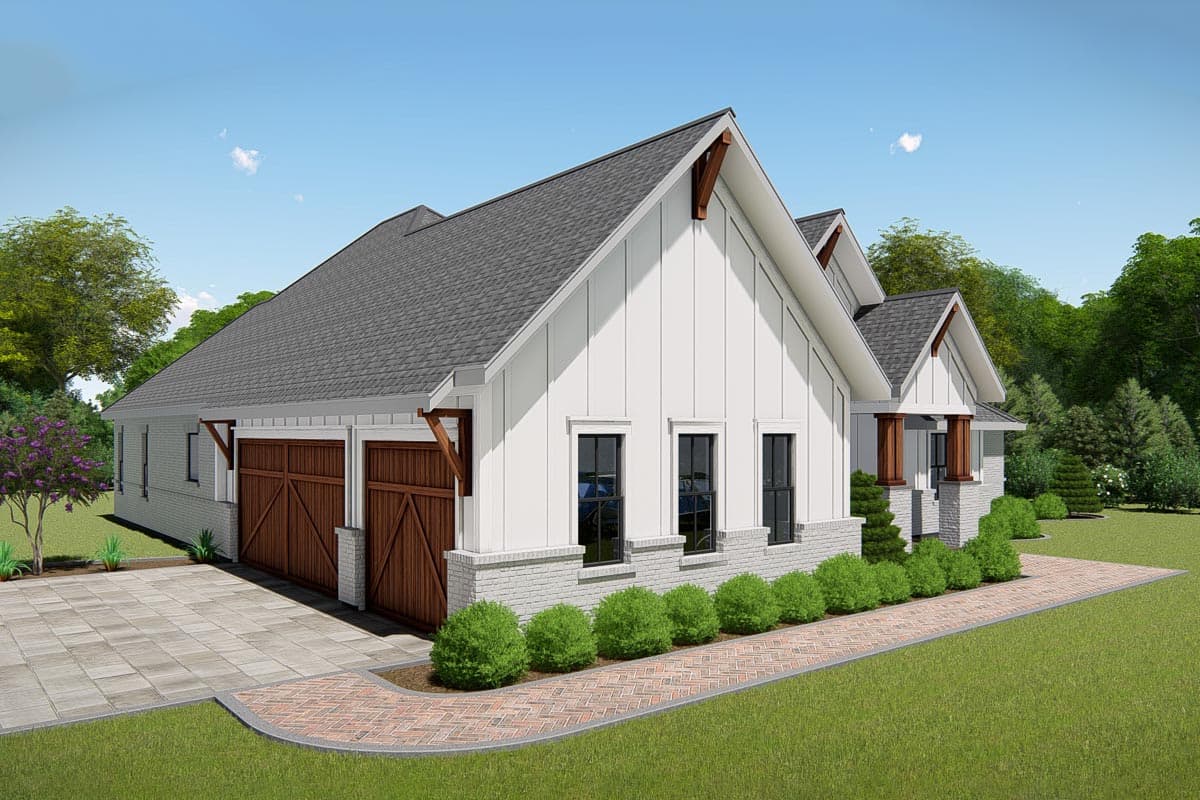 Plan 25416TF: Gorgeous One-level Home Plan with Split Bedrooms