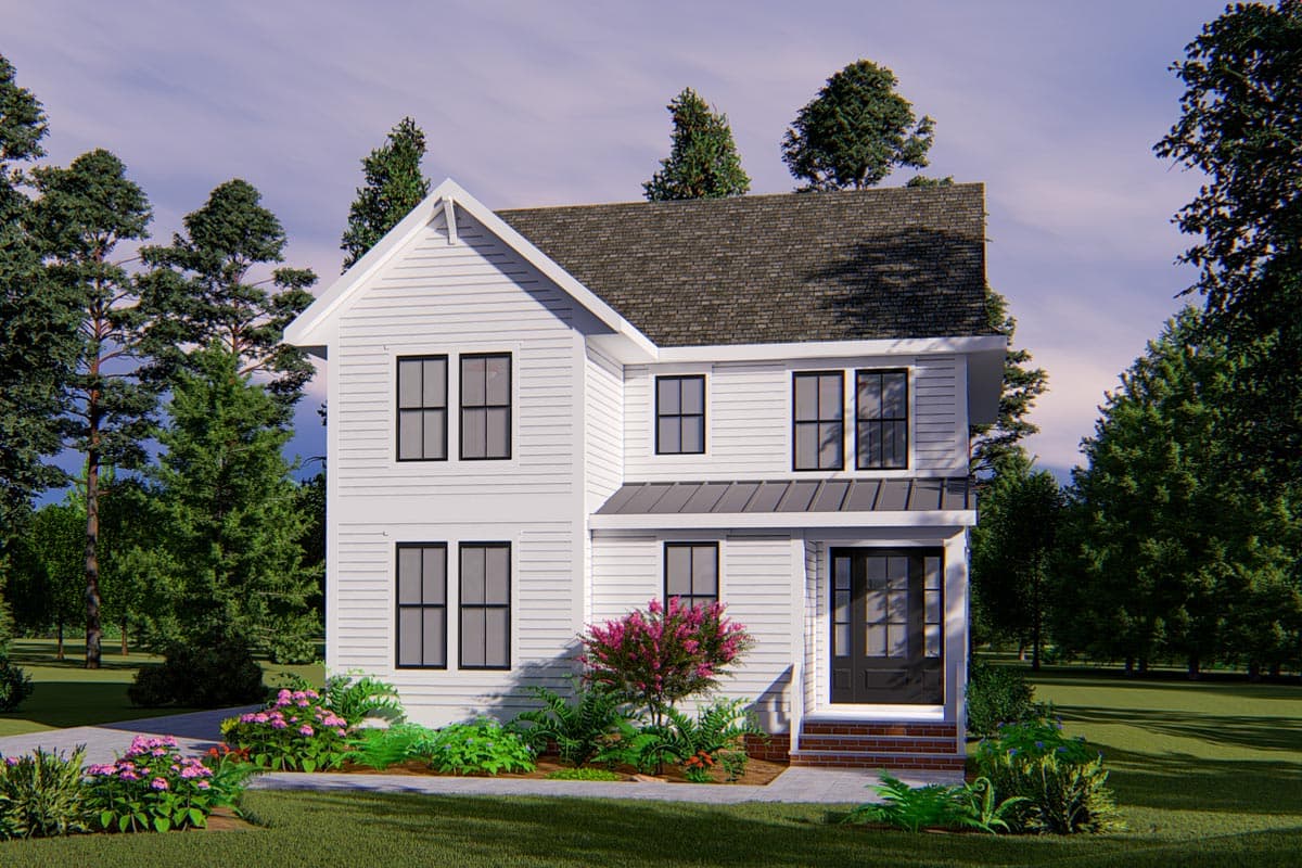Plan 500076VV: Exclusive Country Cottage Plan with Two Master Suites ...