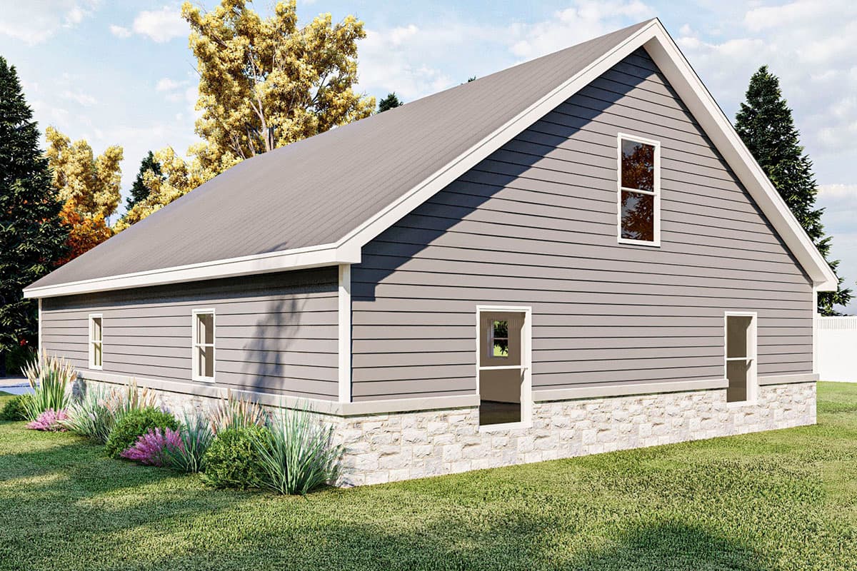Plan 62312DJ: Ultimate 3-Car Garage Workshop - 1280 Sq Ft