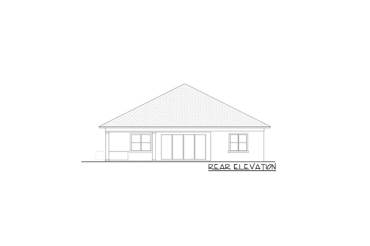 Plan 65638BS: One-level Southern Coastal House Plan with Large Outdoor ...