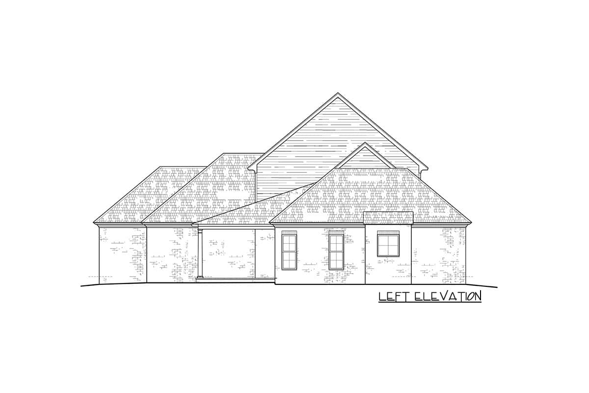Plan 510204WDY: Exclusive New American Home Plan with Home Office and ...