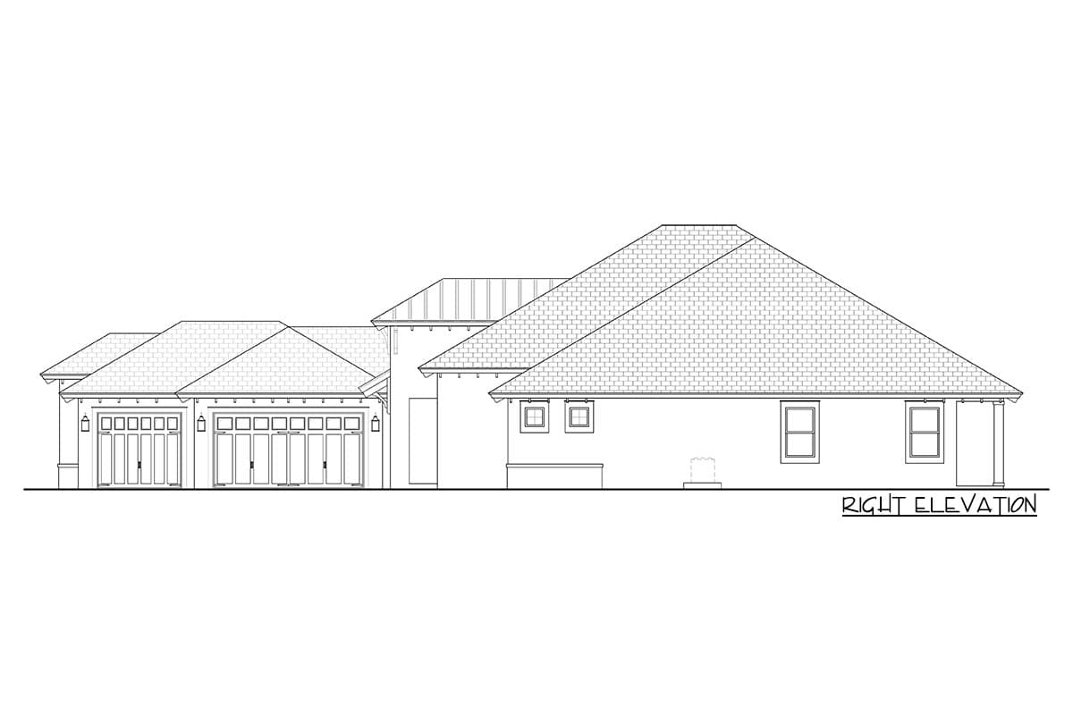 Plan 65705BS: Mediterranean-style Southern House Plan with Study and ...