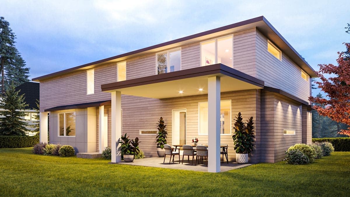Plan 666208RAF: Contemporary Home Plan with 4,016 Square Feet of Living ...