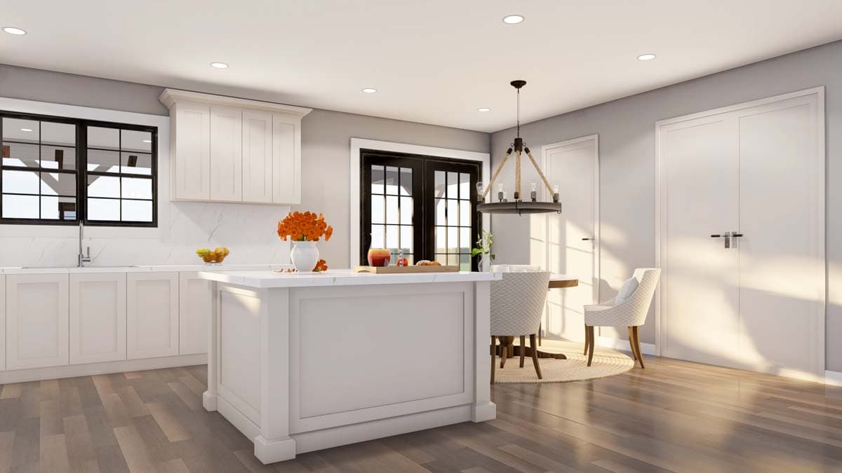 Plan 70868MK: Country Home Plan with 3 Beds and 3 Fresh Air Spaces ...