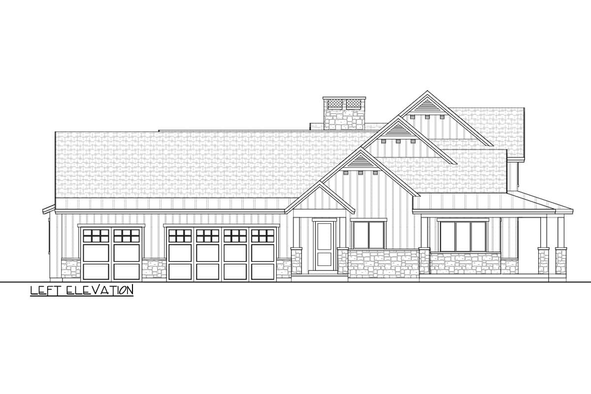 Plan 290189IY: 6 Bed Modern Farmhouse Plan with Large Front Porch ...