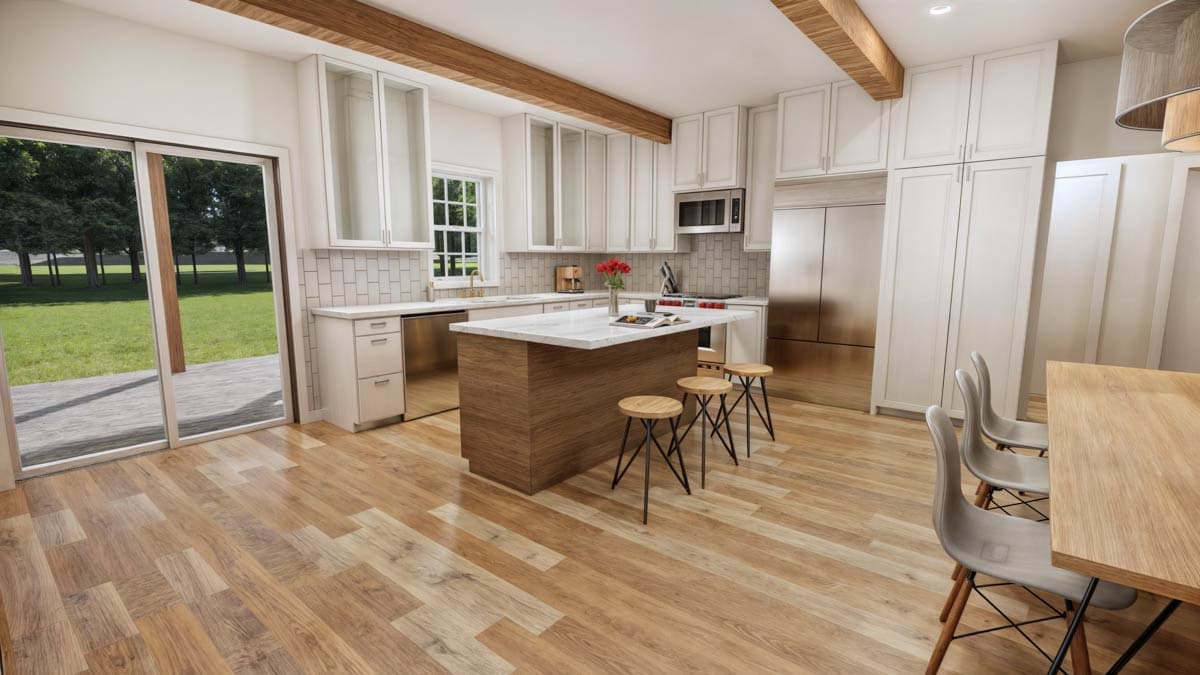 Plan 600006PDZ: 3-Bed Barndomiumum House with Split Bedrooms - 1754 Sq Ft