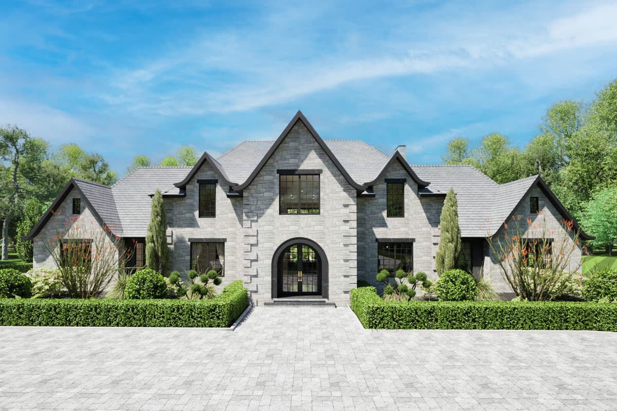Master Suite with Sitting Area House Plans - Architectural Designs