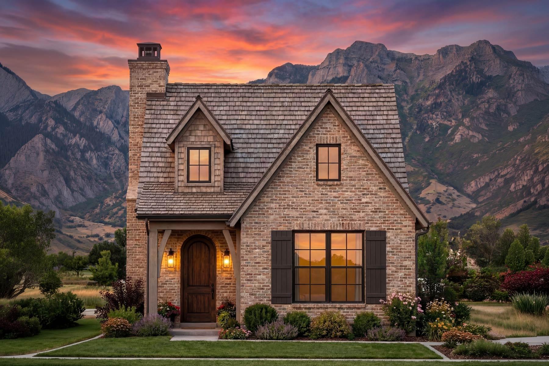 Plan 818153JSS: 2-Bed European Cottage with Open Concept Great Room ...