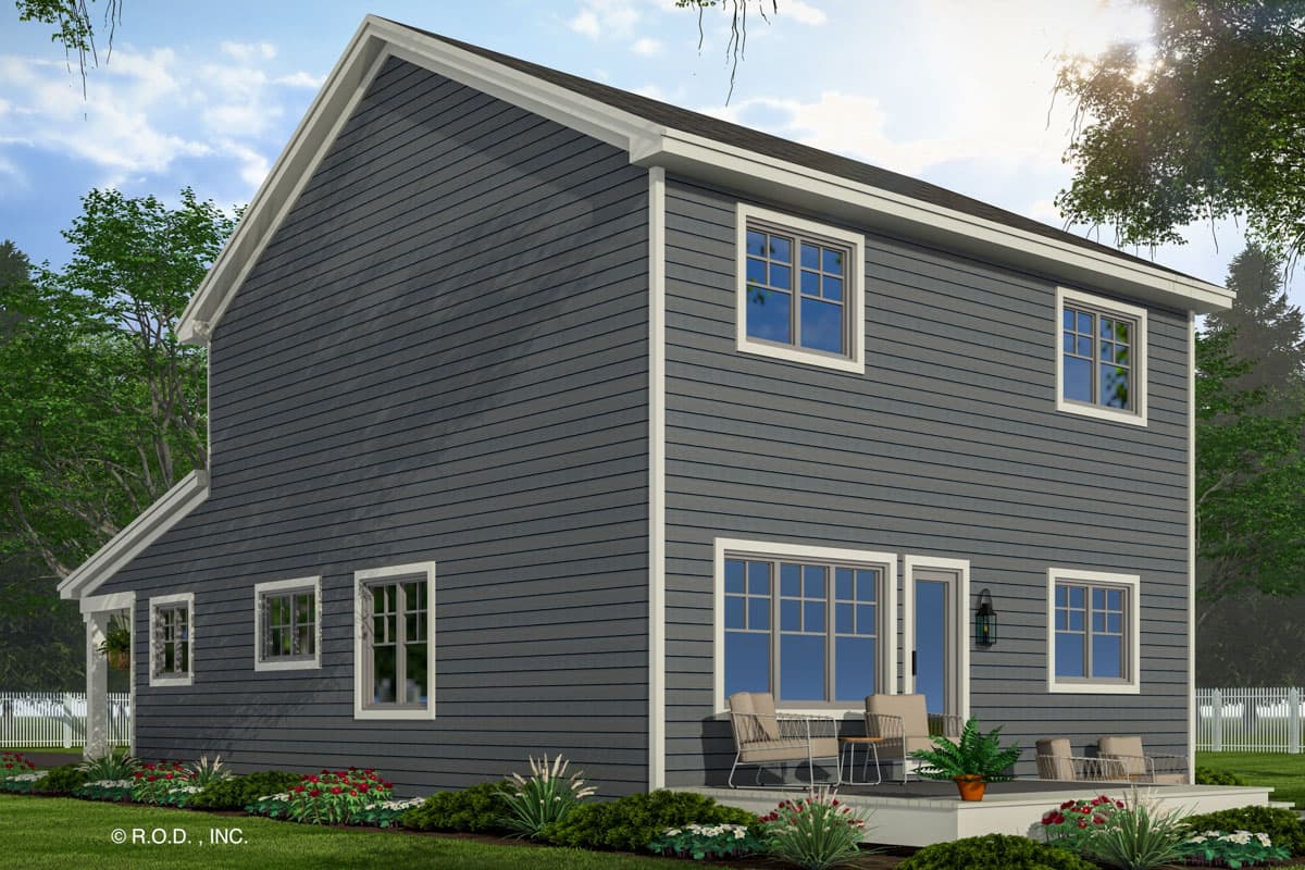 Plan 14884RK: 4-Bedroom Traditional House Plan with Loft and Jack and ...