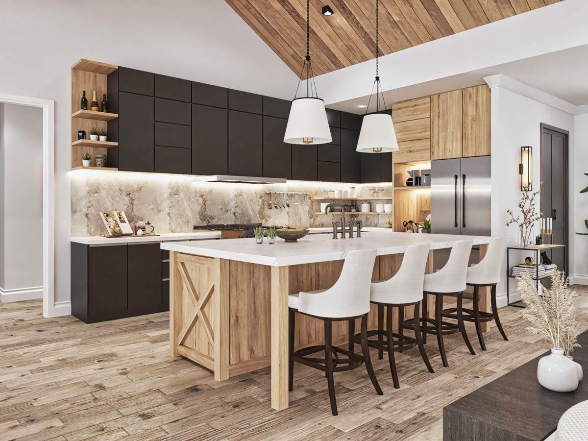 Plan 12337JL: 1-Story French Country House Plan with Bonus Room Over ...