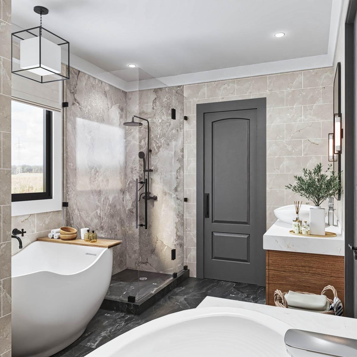 Plan 12337JL: 1-Story French Country House Plan with Bonus Room Over ...