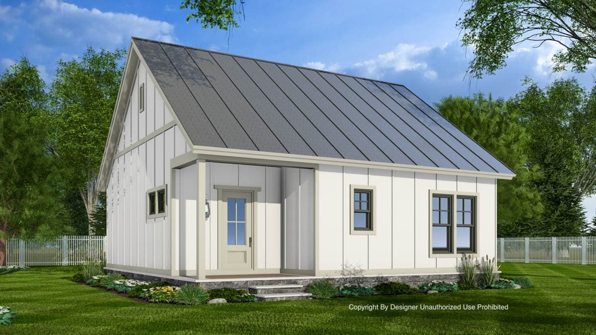 Plan 140025RK: Cozy Cottage Plan with Inviting Porches and Modern Amenities