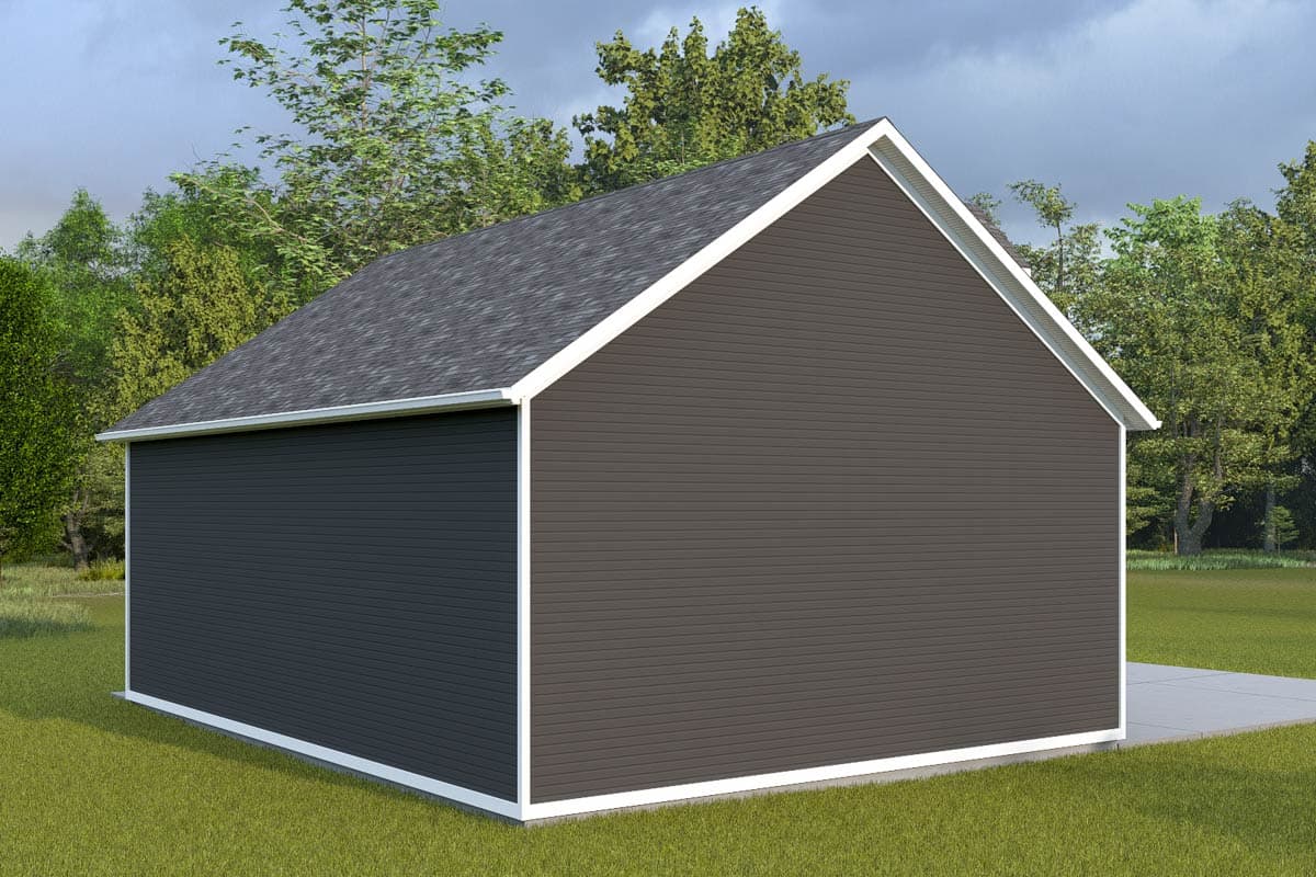 Plan 61650UT: Expansive Traditional Three-Car Garage with Optional ...