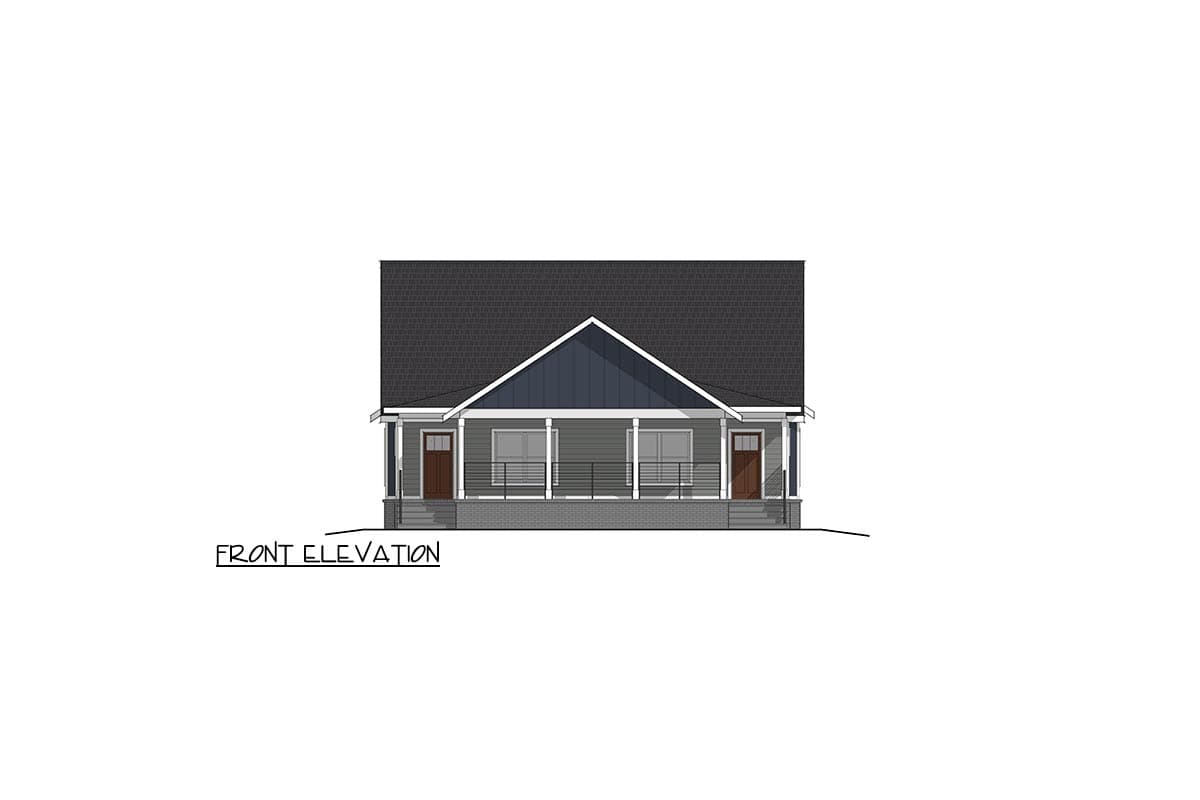 Plan 405025FDC: Stunning Country Craftsman Multi-Family Home and ...
