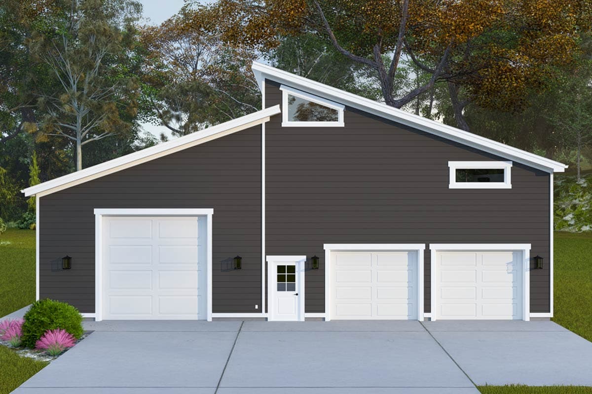 3-Car Garage Plans - Architectural Designs
