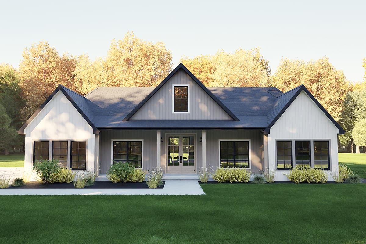 Modern Farmhouse Plans - Architectural Designs