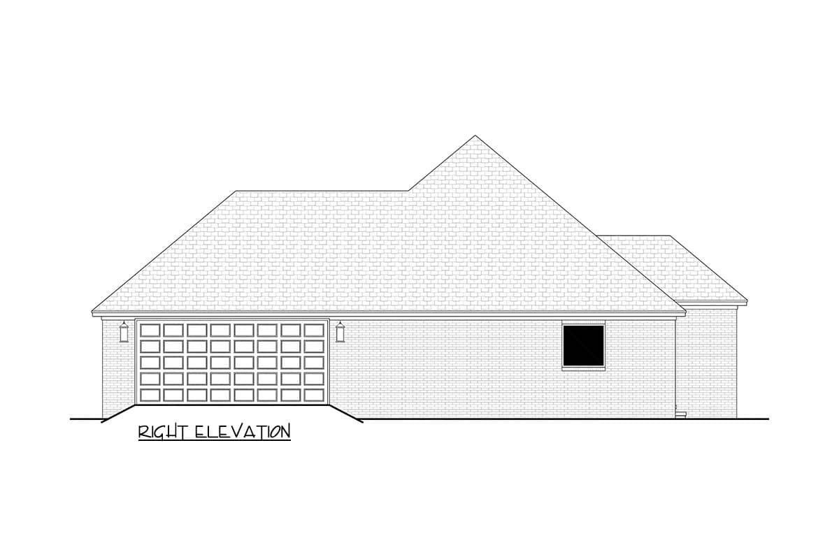Plan 52018HZ: New American 4 Bed House Plan with Split Suites and ...