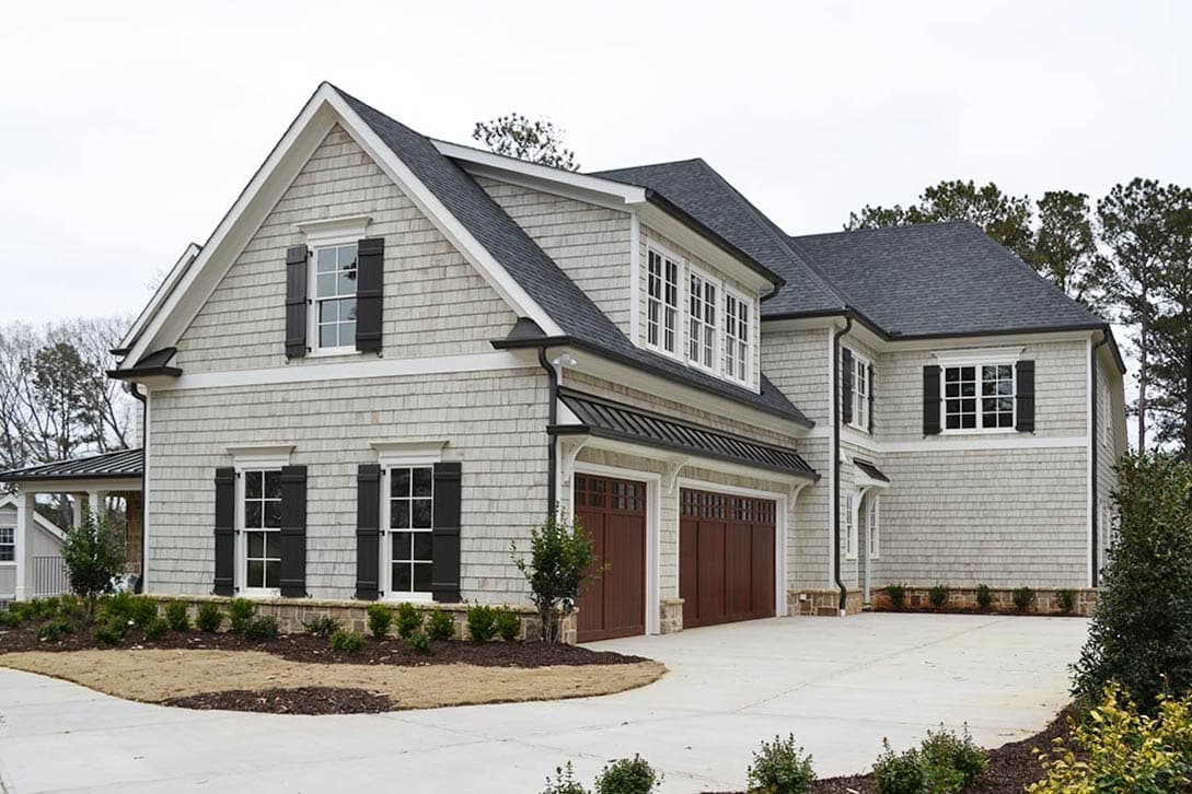 Plan 29932RL: Stately Modern Colonial House Plan with Master on Main ...