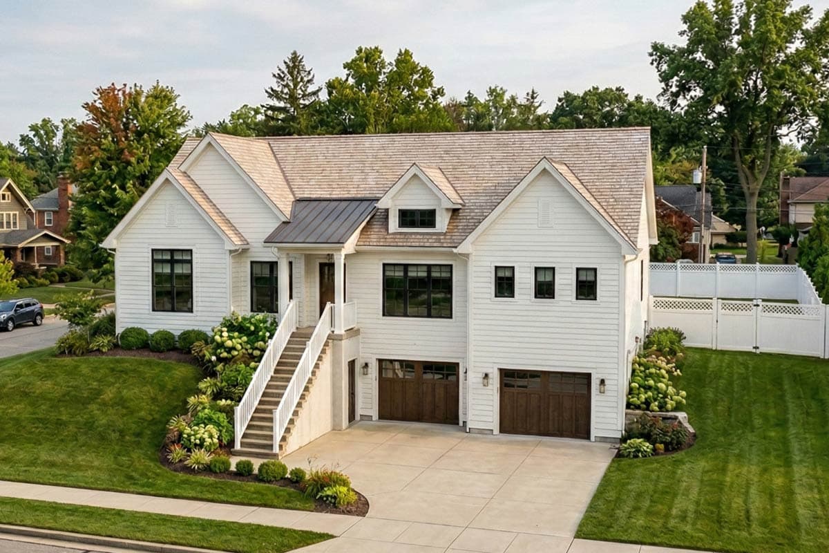 Plan 623610DJ: Charming 3-Bedroom Traditional House Plan with Attached ...